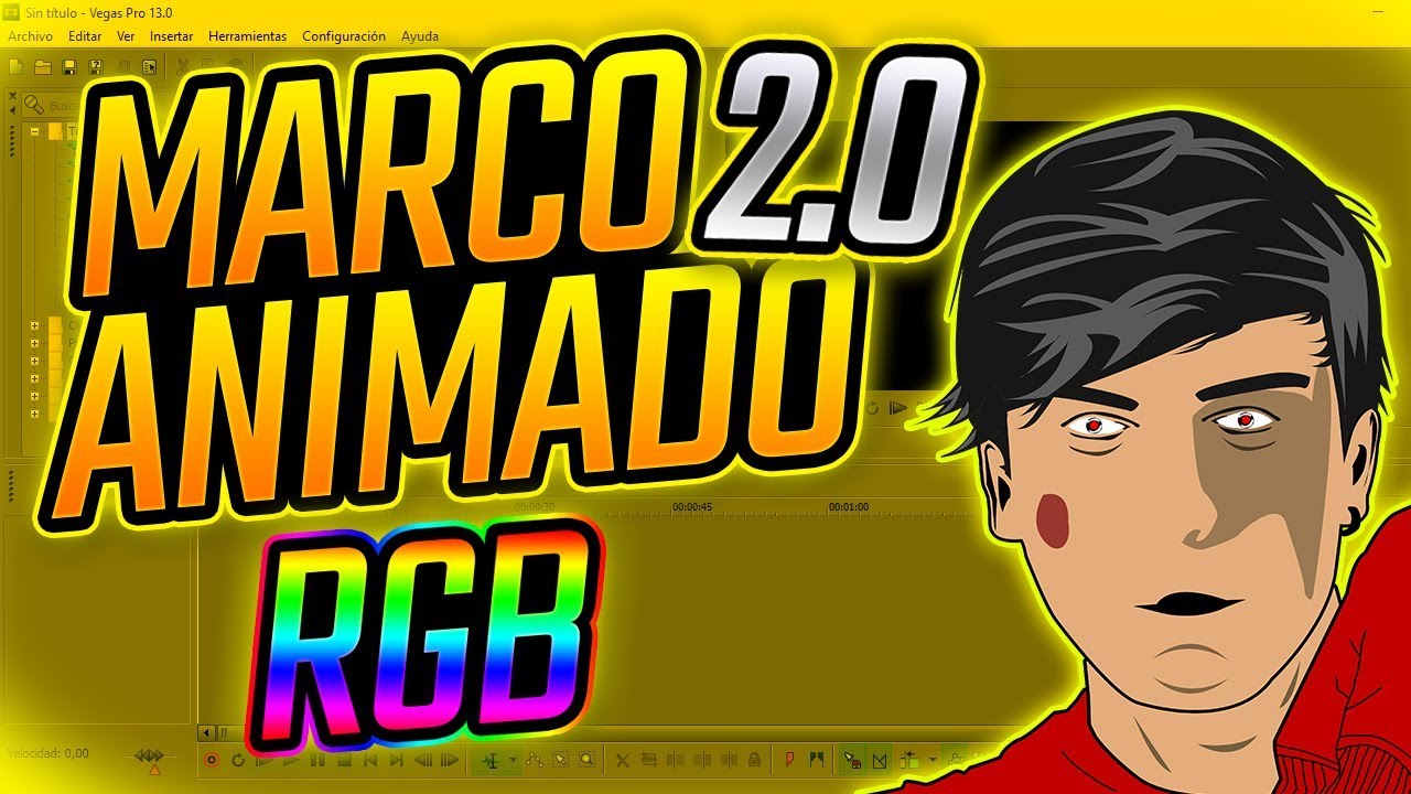 Tutorial | Como hacer un marco RGB animado 2.0 con Sony Vegas Pro 13 ...