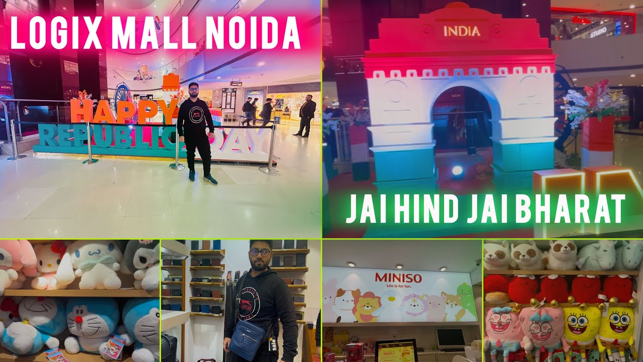 LOGIX MALL NOIDA SECTOR - 32 | LOGIX CITY CENTRE | 76th Republic Day ...