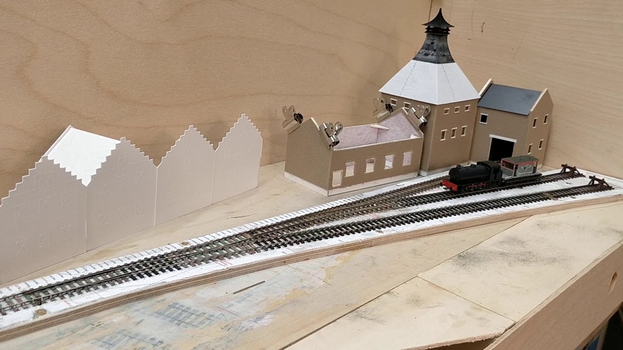 2mm Finescale Distillery Layout Test - YouTube