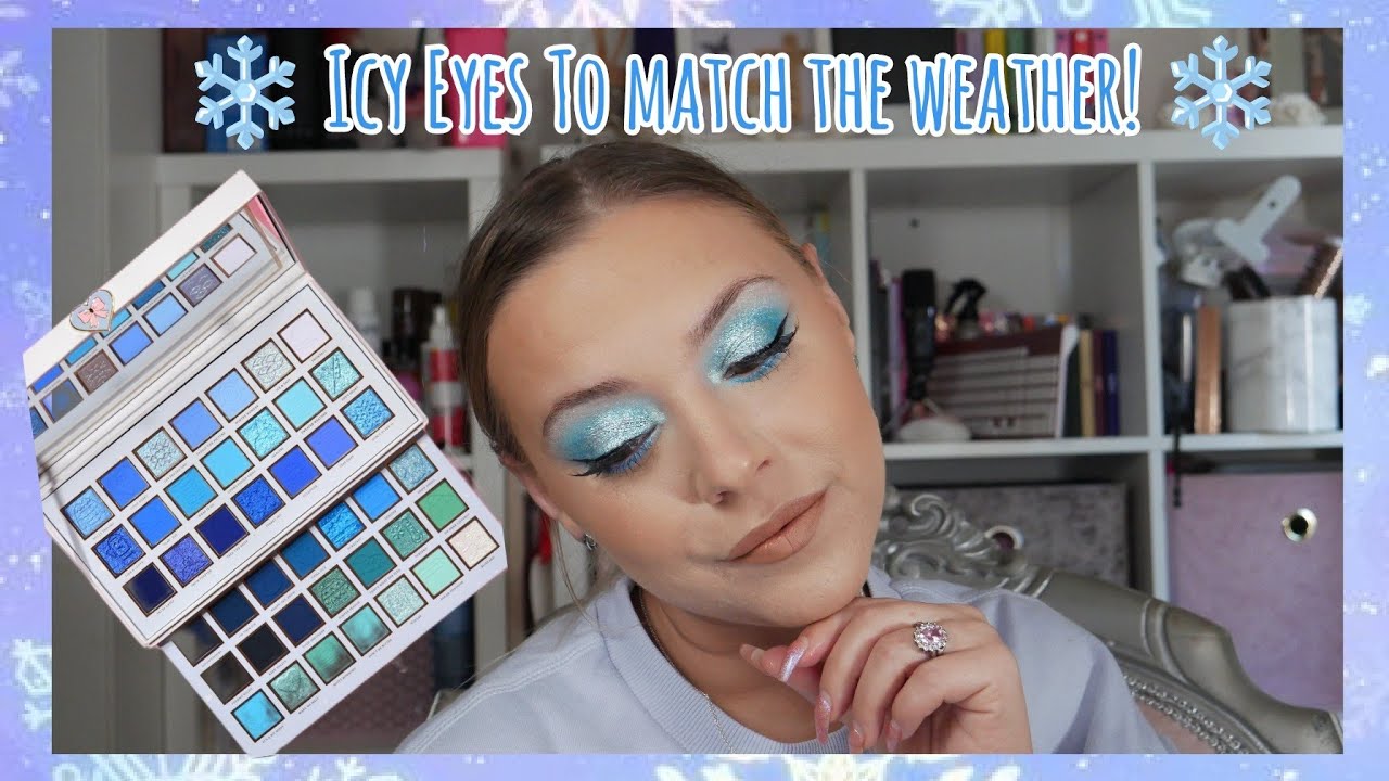 ICY EYE LOOK TO MATCH THE WEATHER! ️Second play with the P.Louise 'If ...