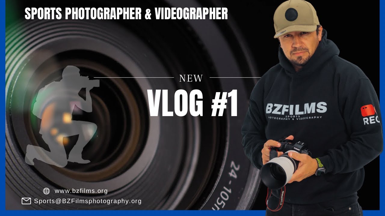 Vlog Part 1 Behind the scenes of a Sports Photographer & Videographer ...
