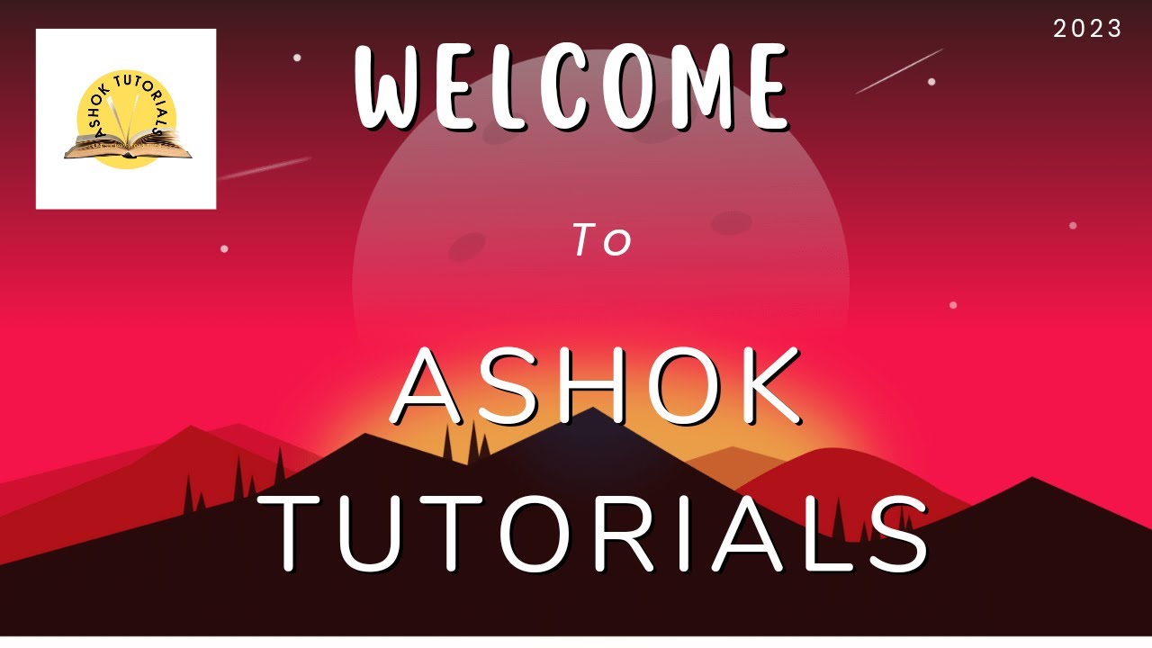 Welcome To Ashok Tutorials | MTET | Meghalaya Teachers Eligibility Test ...