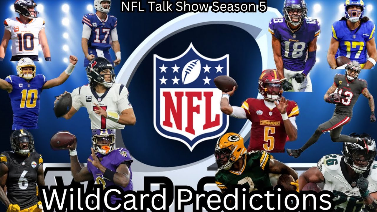NFL Talk Show Season 5 2025 Wildcard Predictions #nfl - YouTube