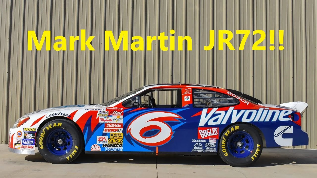 BAT auction review #8 - Mark Martin Valvoline Ford Taurus JR72!! - YouTube