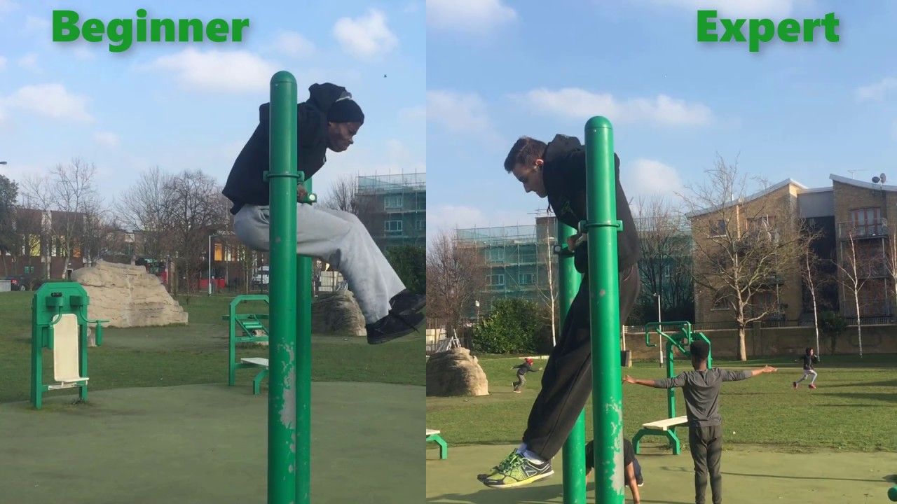3 EASY STEPS FOR A CLEAN MUSCLE UP l GYM PARK l 16-17 - YouTube