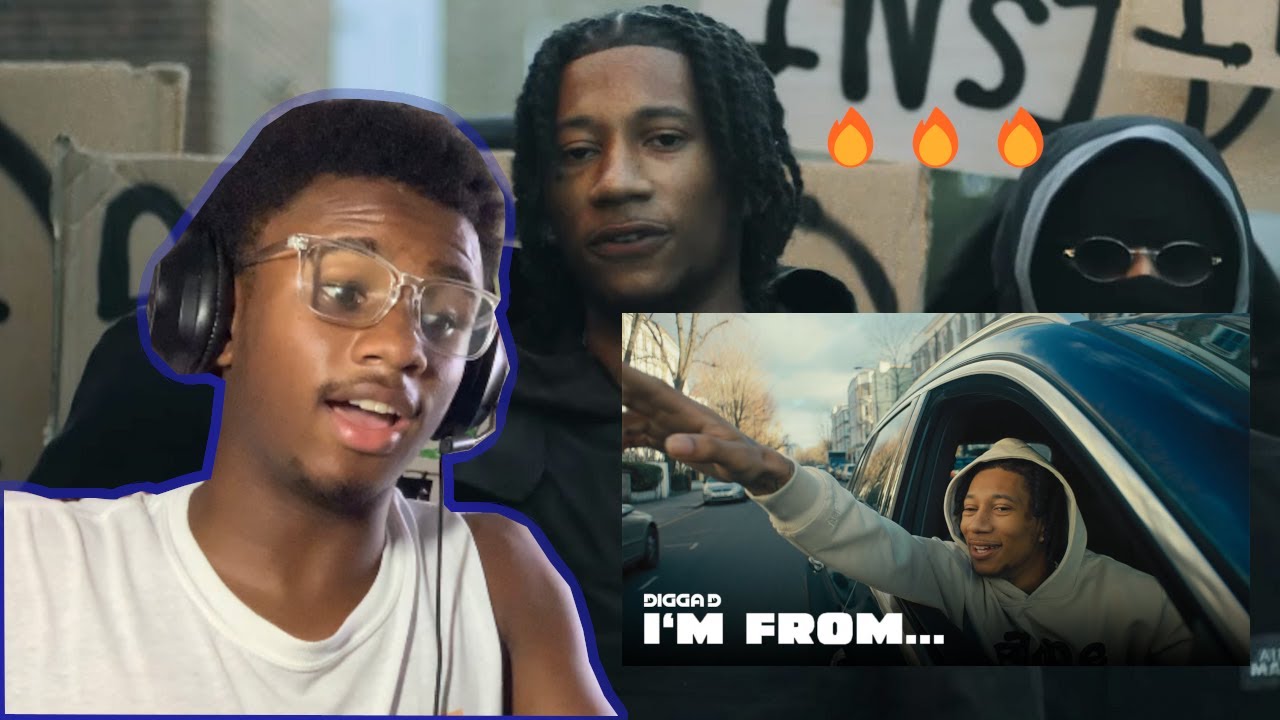 Digga D - I’m From… (Official Video) | Reaction - YouTube