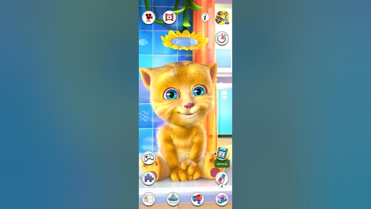 Talking Tom And Freinds Cat Ginger Part 3 Youtube