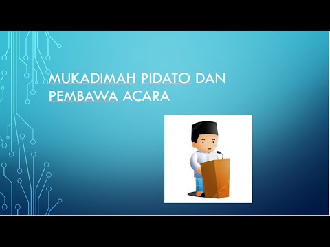 Mukadimah Pidato dan Pembawa Acara - YouTube