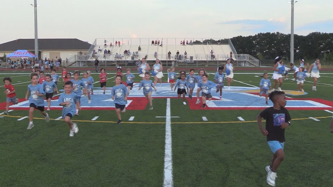 ARCA celebrates new football stadium with 'Running of the ...