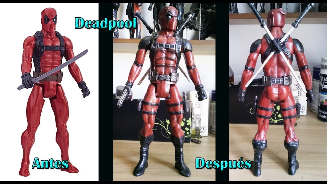Deadpool Custom (Hasbro). - YouTube