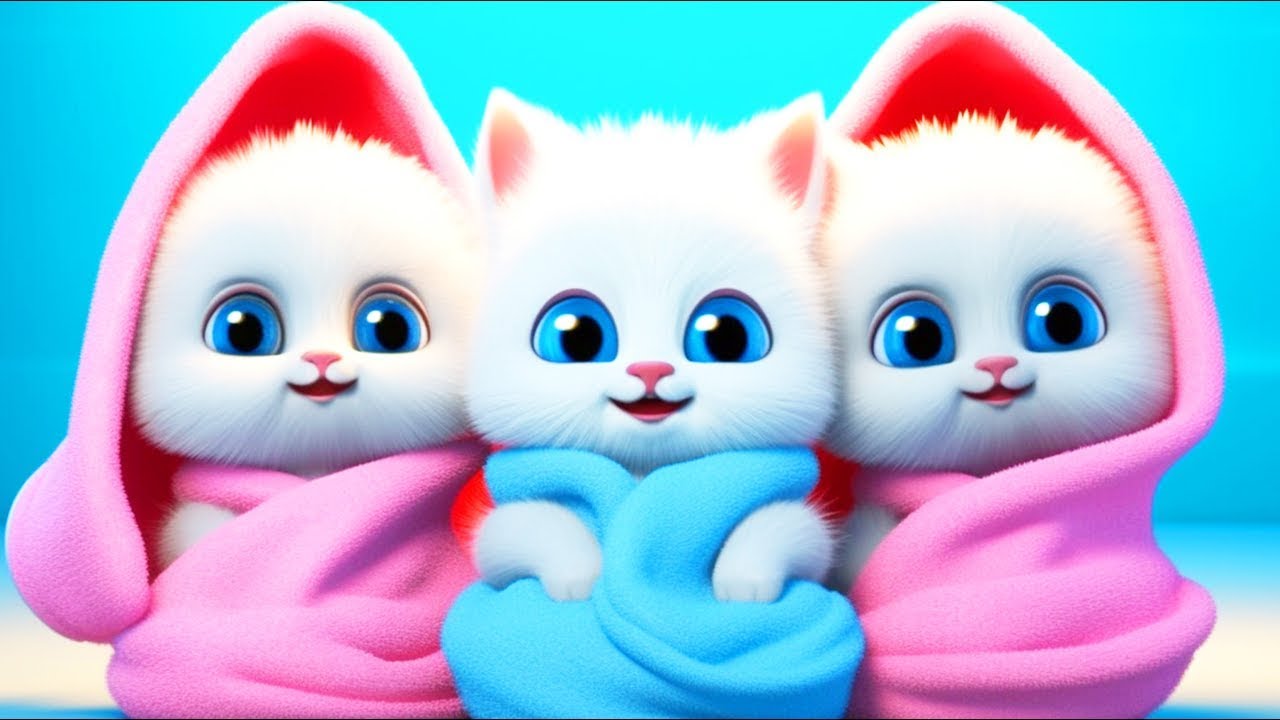 Three Small Kitty Kittens - Baby songs - Nursery Rhymes & Kids Songs ...