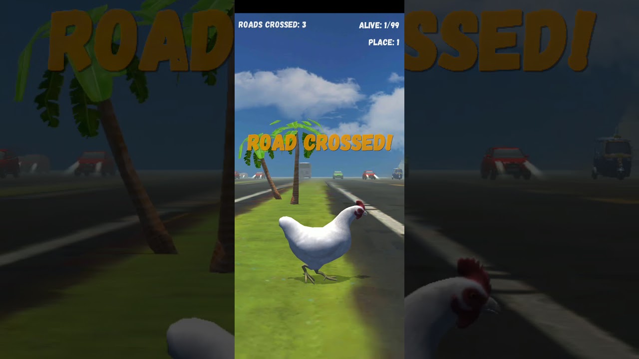 KESERUAN MAIN CHICKEN SIMULATOR CROSSY ROAD 3D - YouTube
