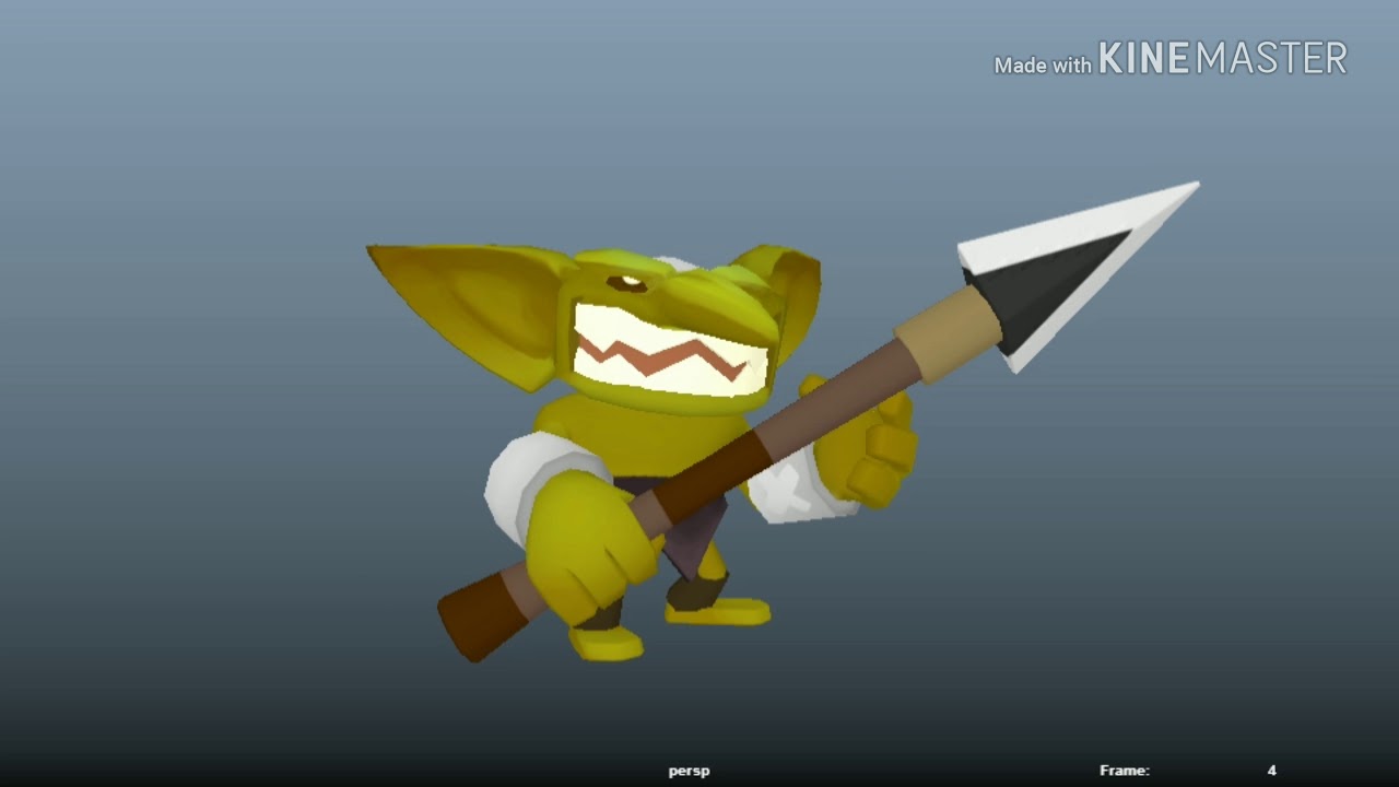 Game animation walk, death, breaking idle, attack, idle - YouTube