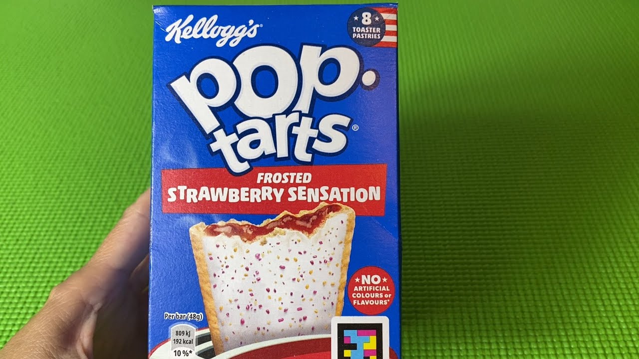 Pop Tarts Strawberry ASMR Unboxing Video | ASMR Satisfying Video ...