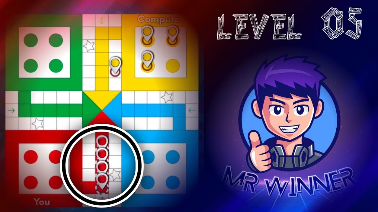 Mr Winner Ludo Game Level 05 || Ludo Game In 2 Player || Ludo King 2 ...