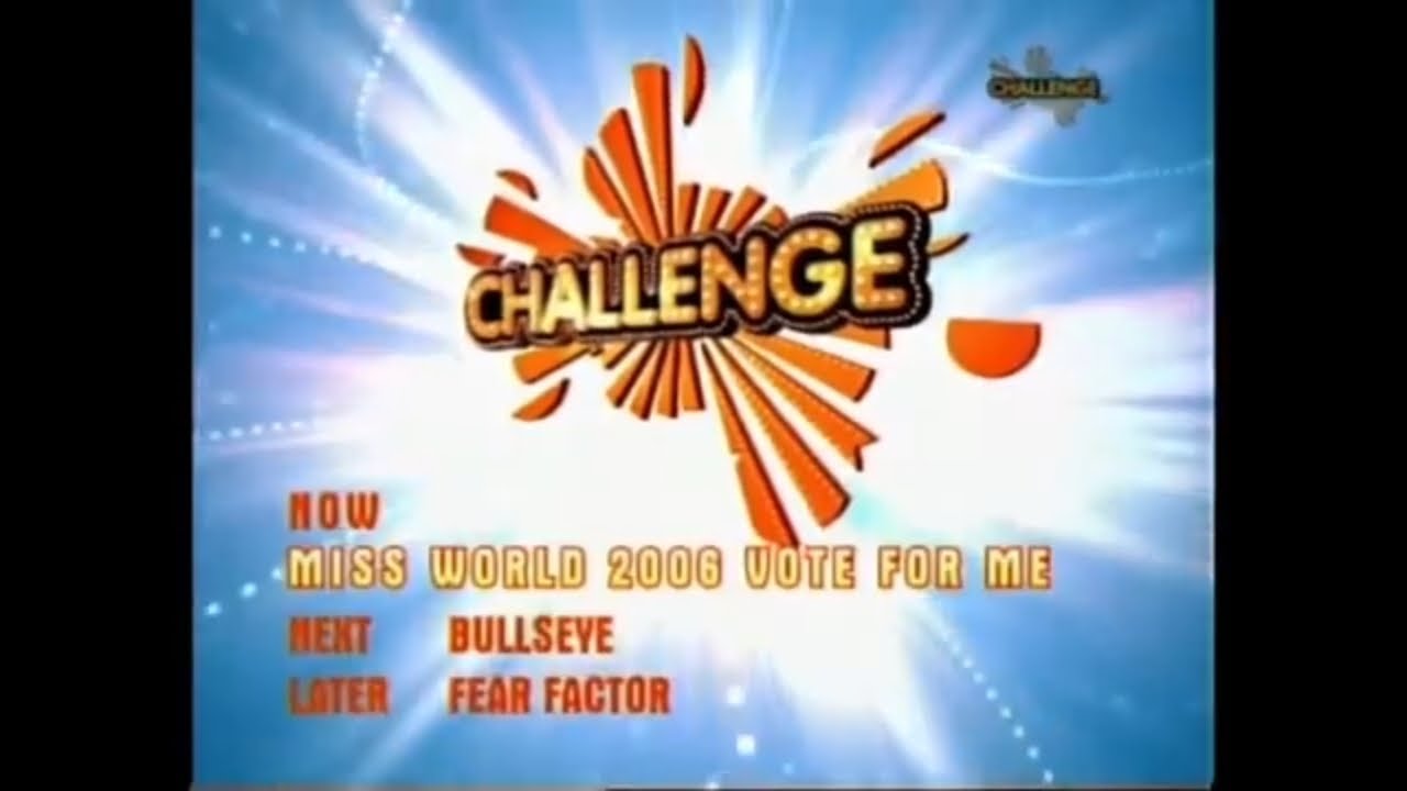 Challenge TV Ads & Continuity 29th September 2006 - YouTube
