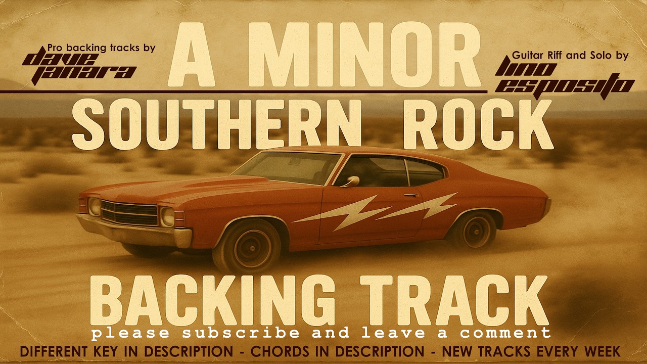 🎸 Southern Rock Backing Track in A Minor 🎸 - YouTube