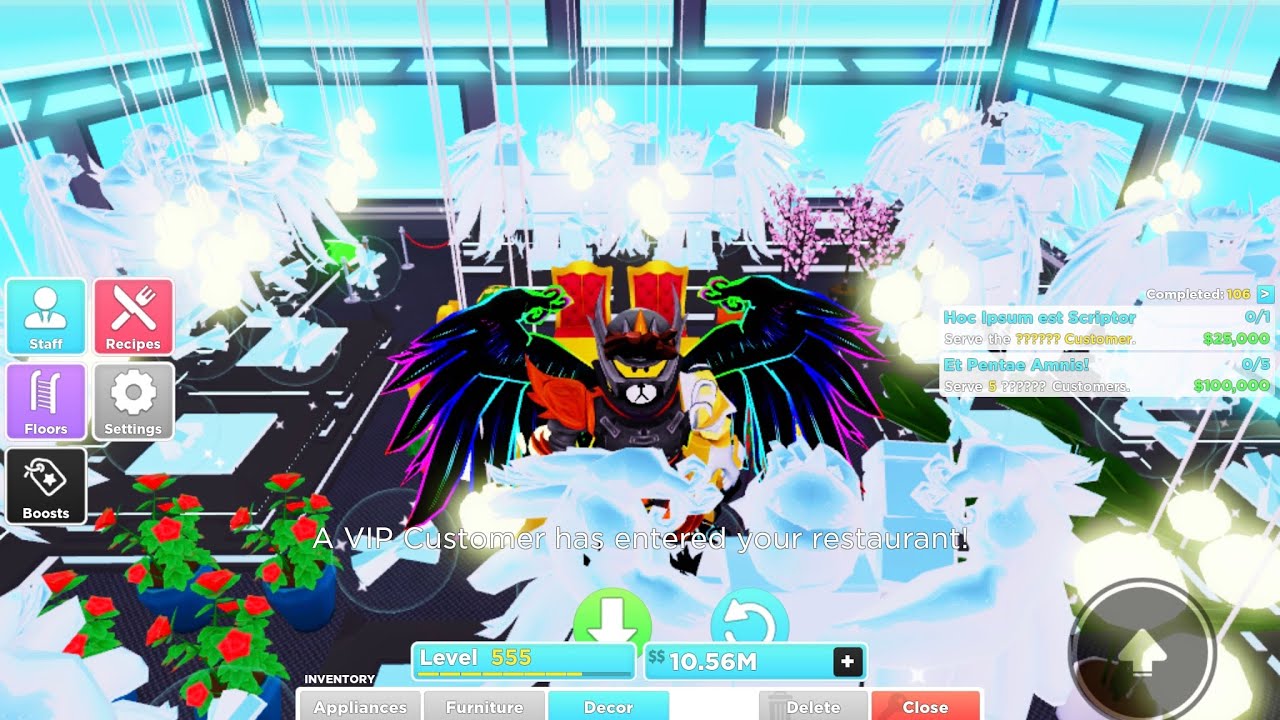 Eternal Statue Duplication Glitch | My Restaurant Roblox - YouTube