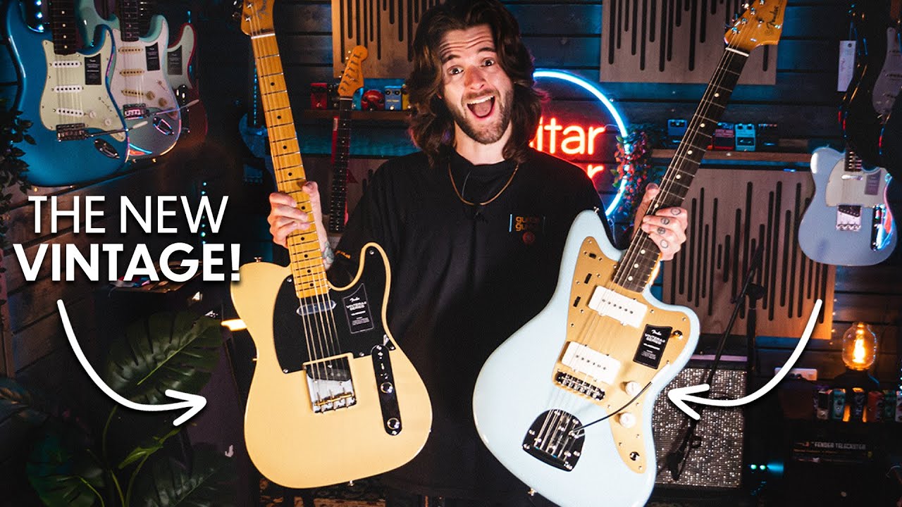Fender Vintera II | Fan Favourites From the 50's, 60's & 70's - YouTube