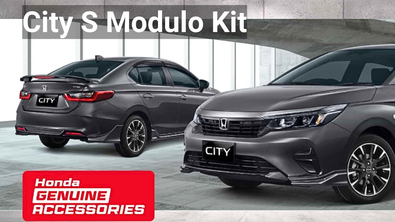 2024 Honda City S Modulo Kit - YouTube