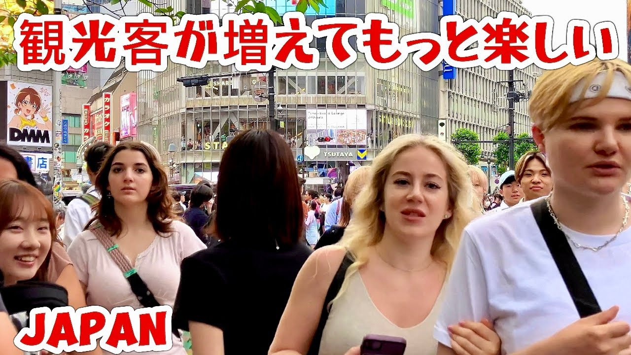 [4k] 渋谷・観光客多くて最も魅力的になった || Shibuya Beautiful Walking Tour || Tokyo ...