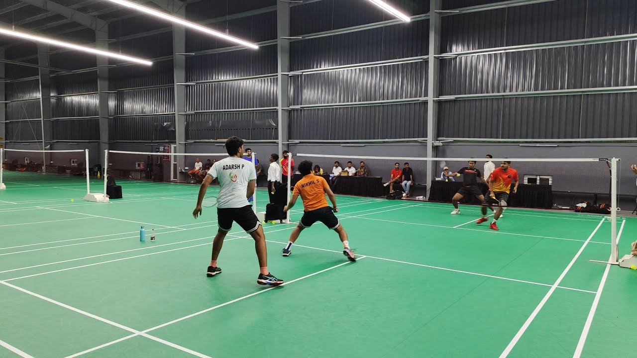 Shuttle Smash Championship Bangalore Mens Doubles Semi Finals - YouTube
