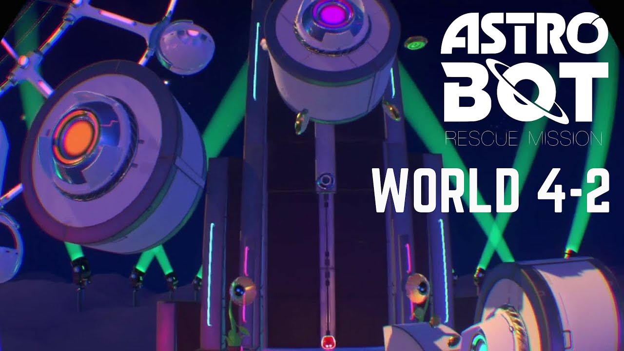 ASTRO BOT Rescue Mission - 4-2 Neon Nightride - YouTube