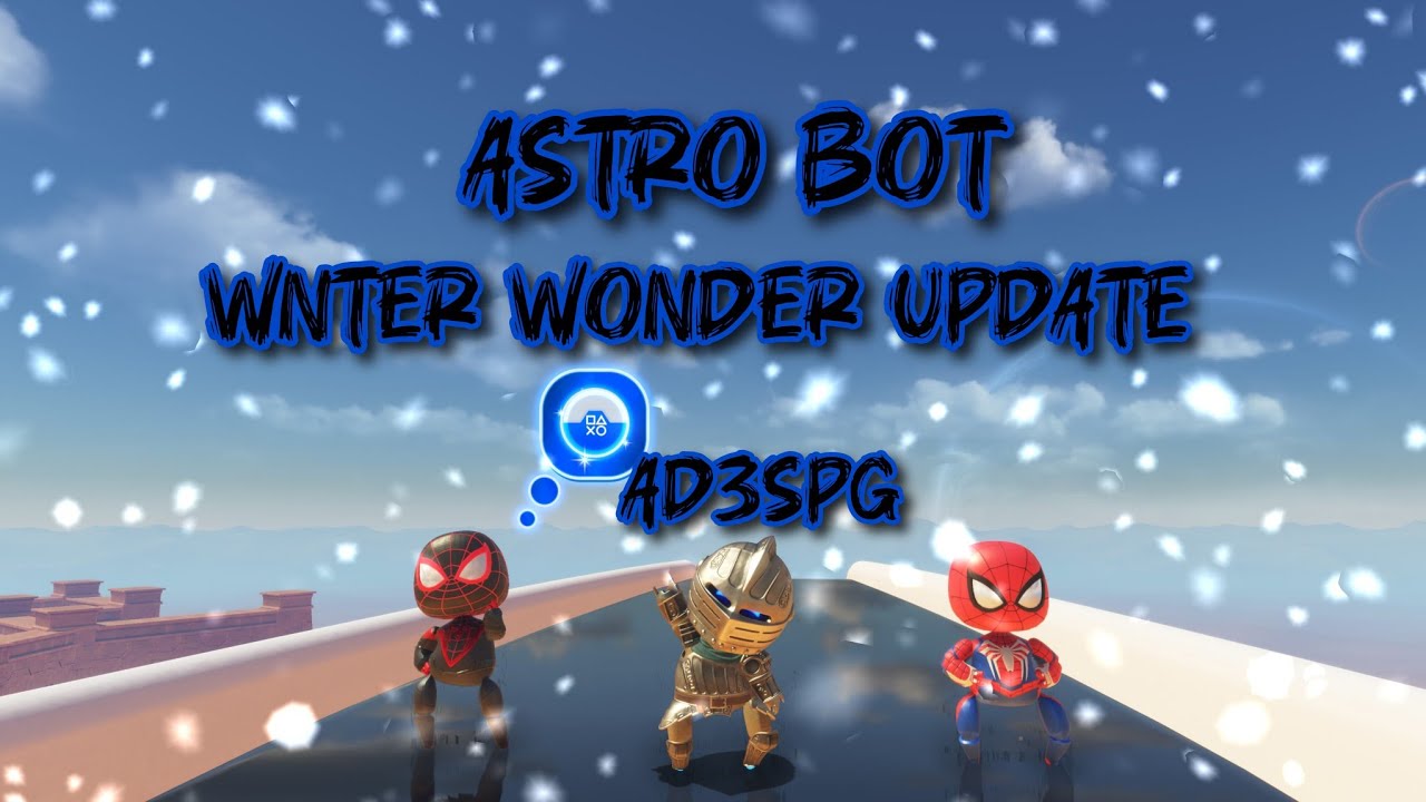 Astro bot winter wonder update live - YouTube