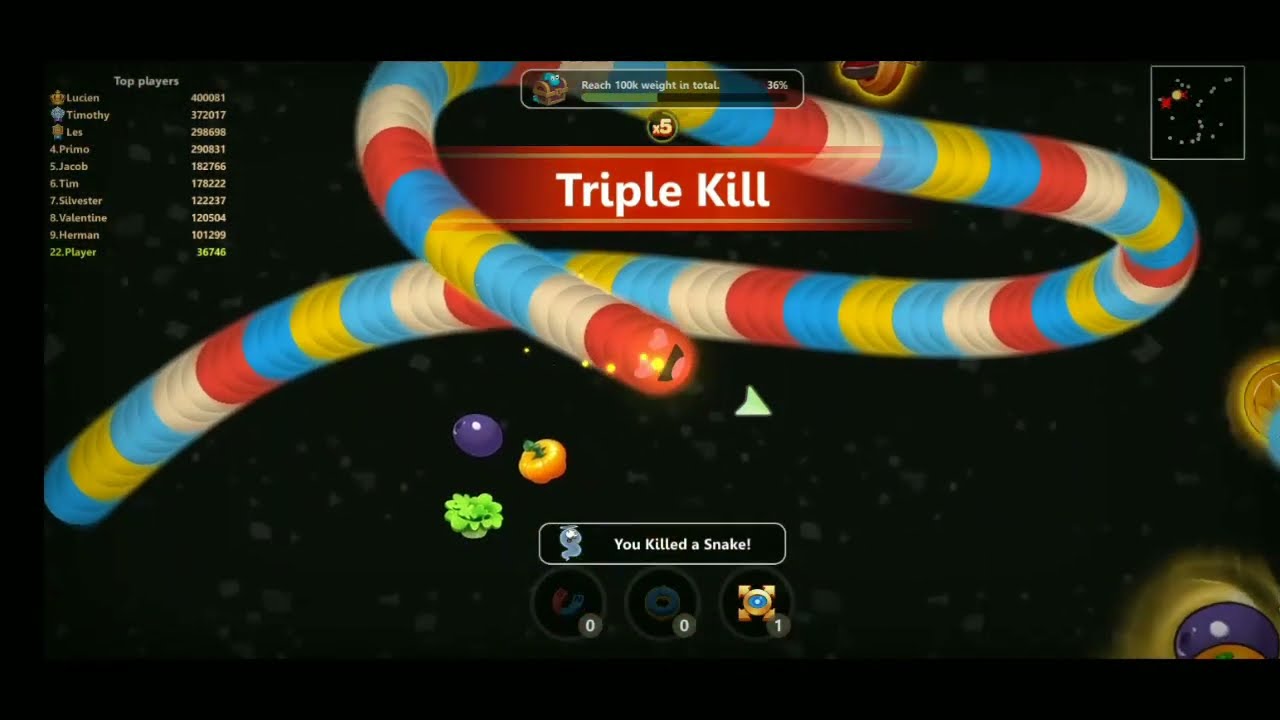 worms zone io top 1 magic slither snake || Sanka gameplay|| sanp Wala ...