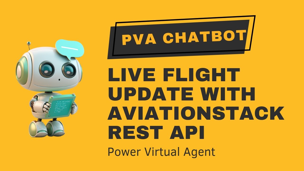 Build a Chatbot to Check Flight Status - YouTube