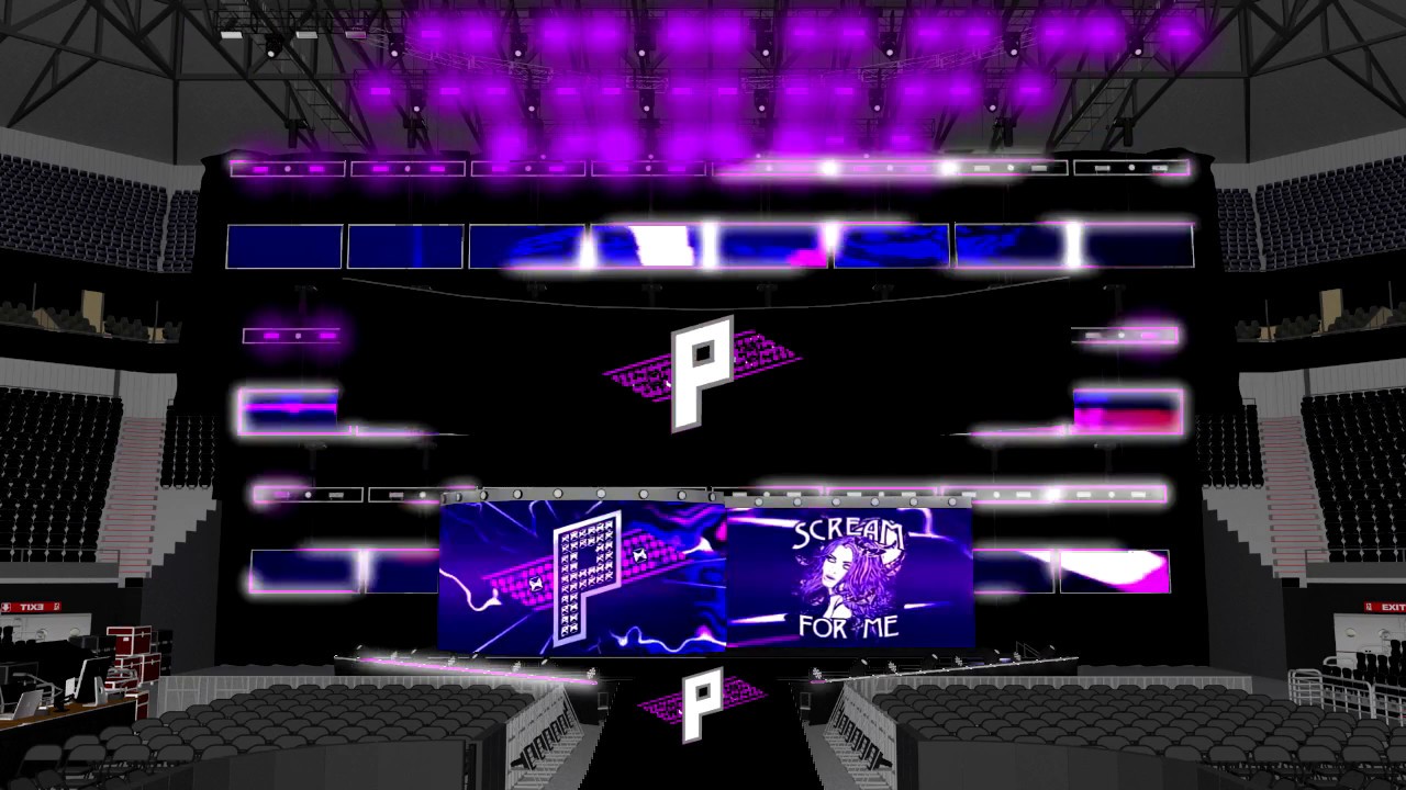 WWE Paige Custom Stage Animation - YouTube