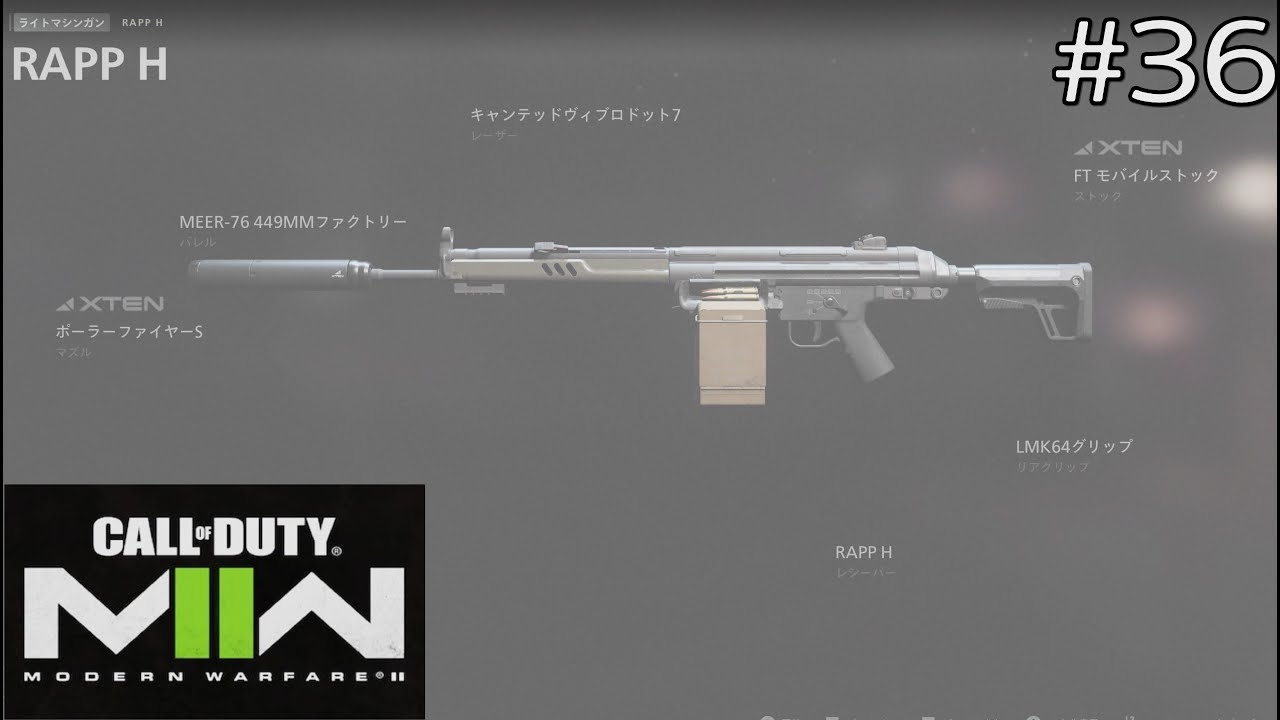#36【#CoD:MW2】1人で行くシリーズ【RAPP H】 - YouTube