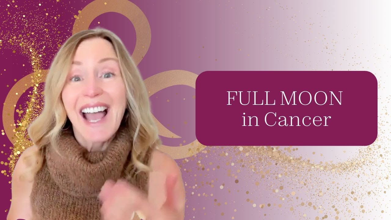 Full Moon in Cancer: Activating Divine Mother | How to Cry and Let ...