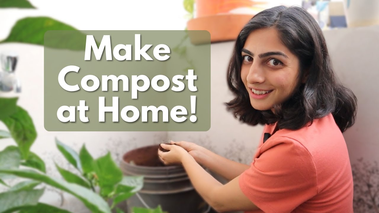 How to Make COMPOST at Home from Kitchen Waste! - YouTube
