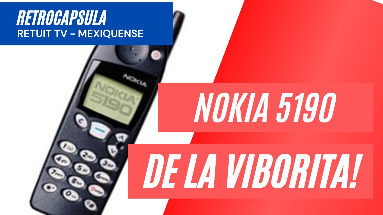 Retrocapsula del Nokia 5190 - Retuit TV - YouTube