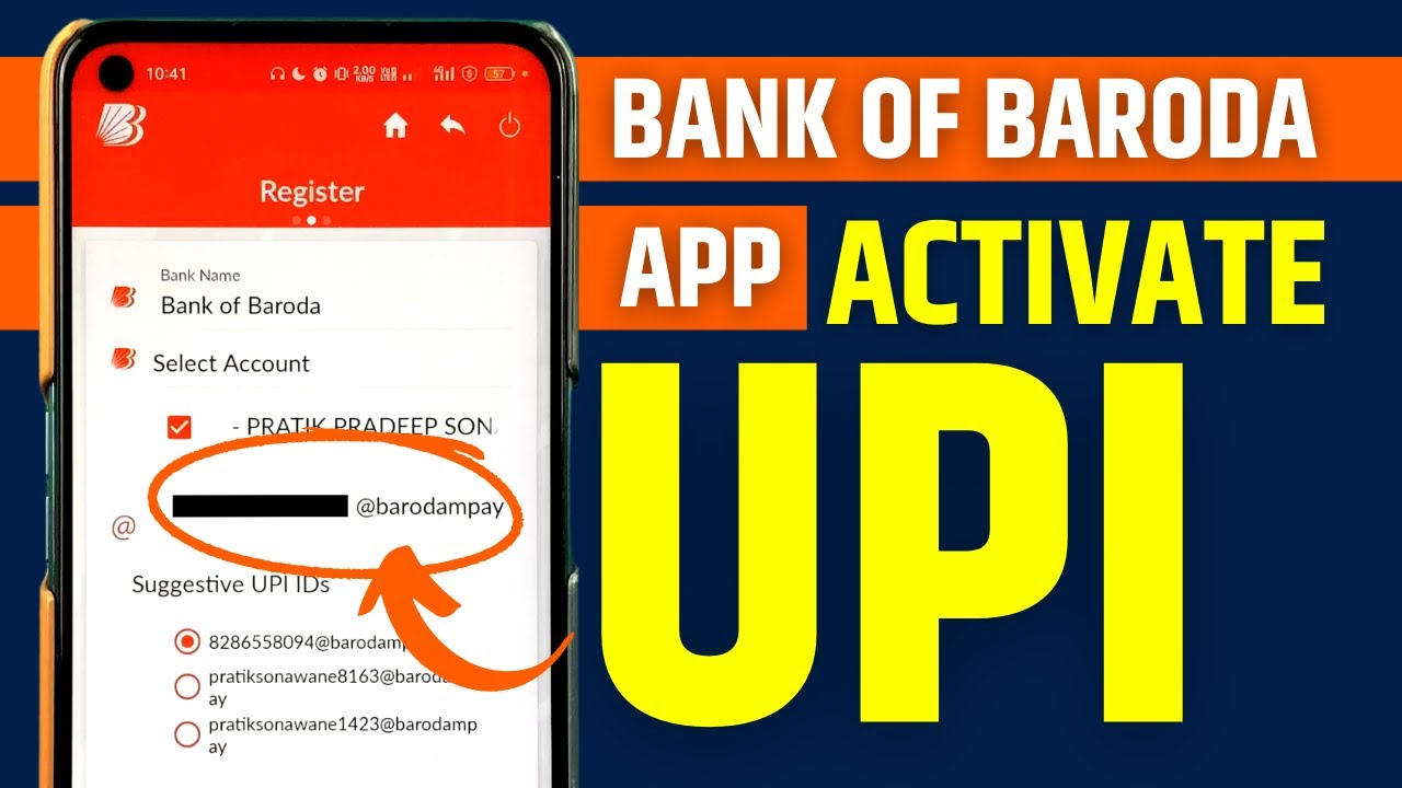 How to Activate Bank Of Baroda UPI | Start Bank of Baroda UPI | BOB ...