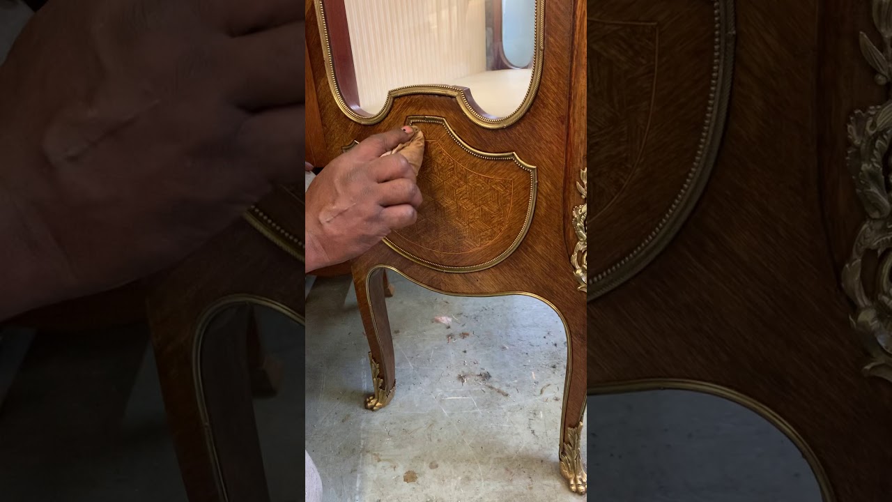 French polishing - YouTube