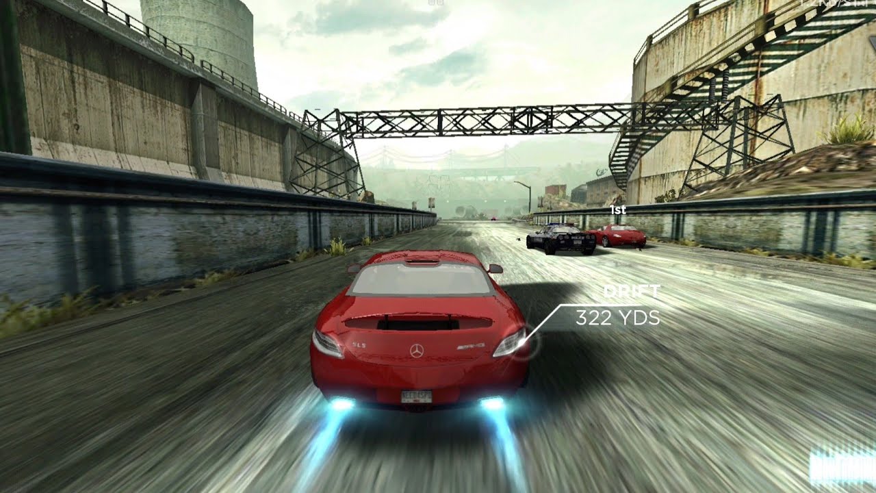 NFS Most Wanted | Street Race | Mercedes Benz - YouTube