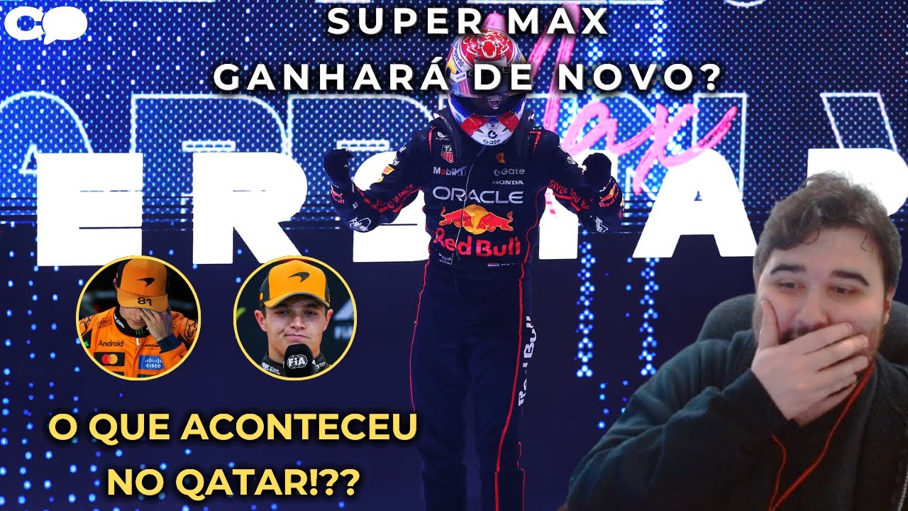 O QUE ACONTECEU NO GP DO QATAR DA F1 - SUPER MAX GANHARÁ DE NOVO ...