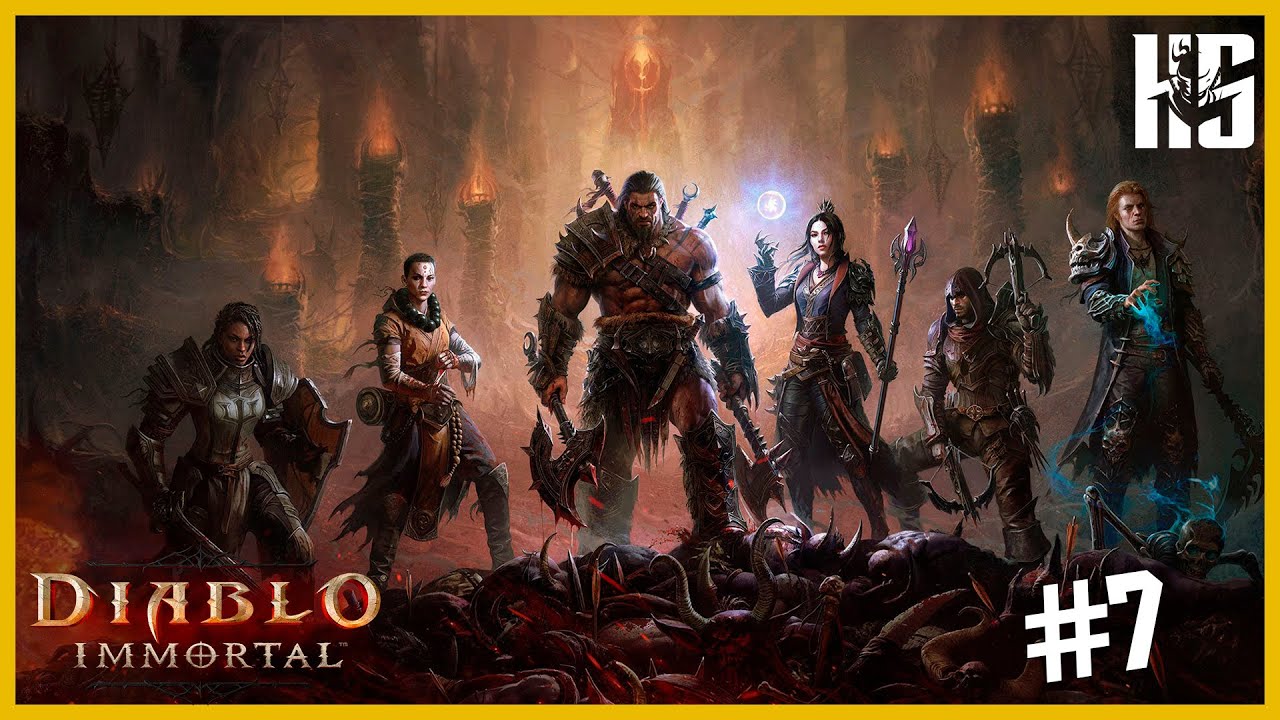 Diablo Immortal #7 - Explorando biblioteca de Zoltun Kell e Derrotando ...