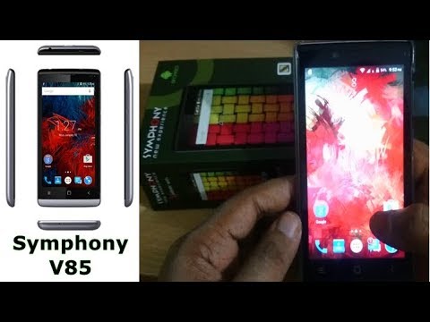 Symphony xplore v85 Unboxing and Review - YouTube