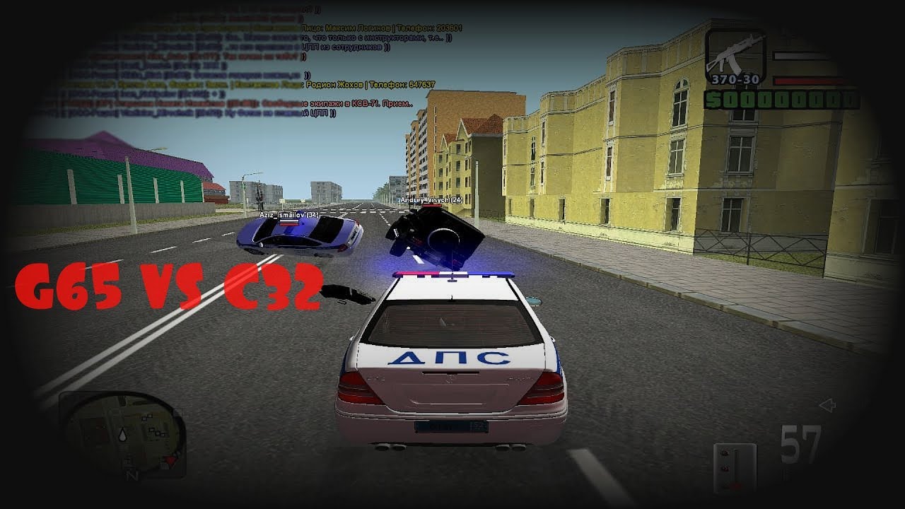 [GreenTech Rp][CRMP] Погоня за Mercedes-Benz G65 AMG. - YouTube