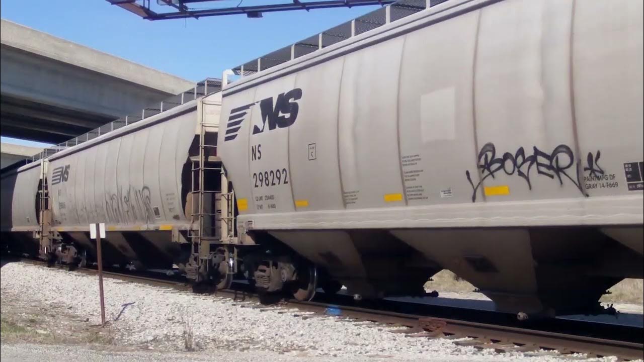 NS 50A @ CLYMERS, IN 3 28 23 NS 4083 NS 3665 - YouTube