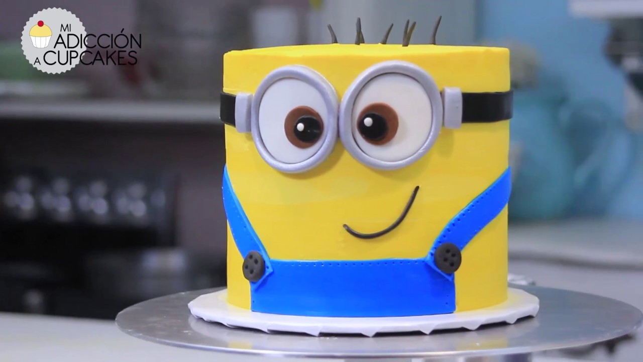 Cake de MINION ENORME con Dani Flowers - adorable pastel fácil de hacer ...
