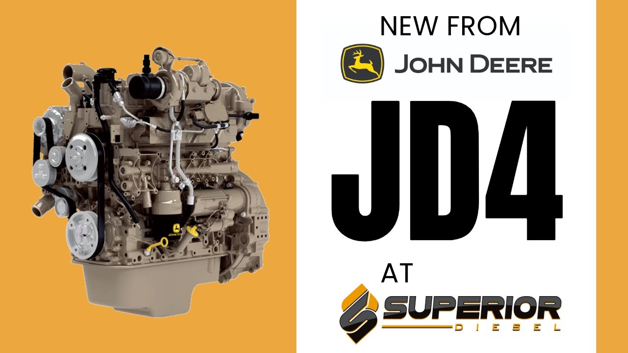 The NEW John Deere JD4 Engine - YouTube