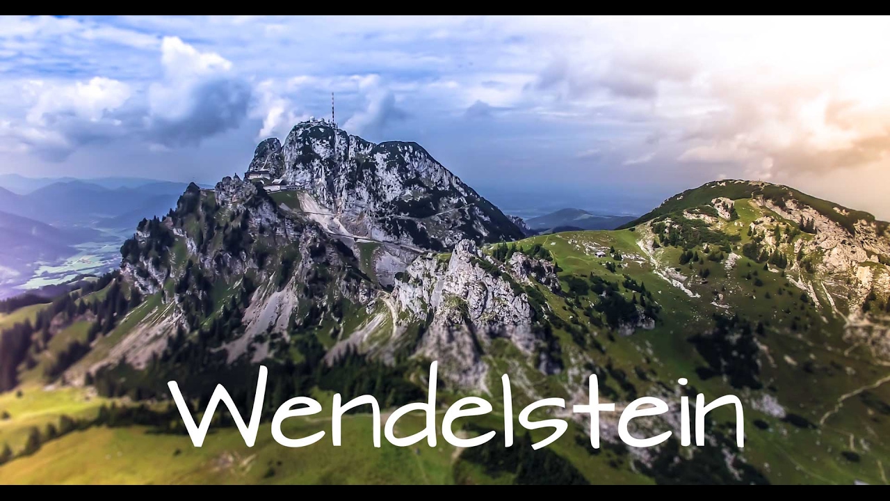 Wendelstein by drone 4K - YouTube