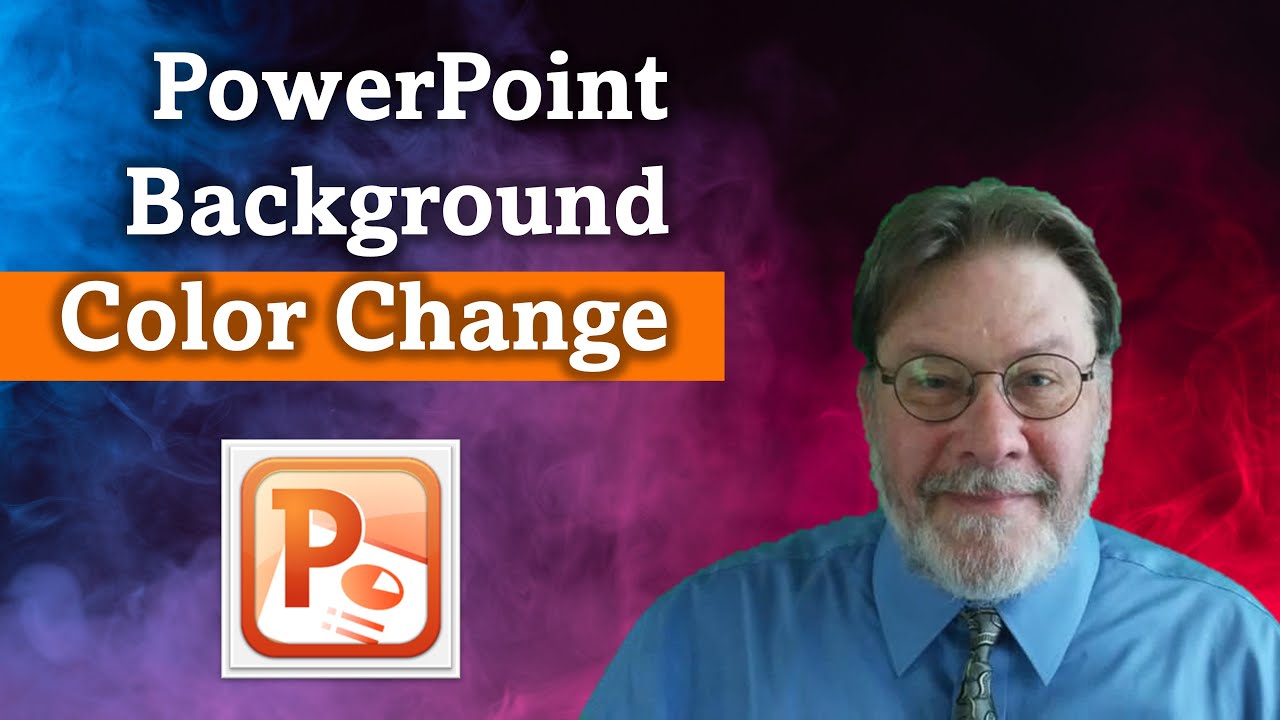 PowerPoint Background Color Change - YouTube