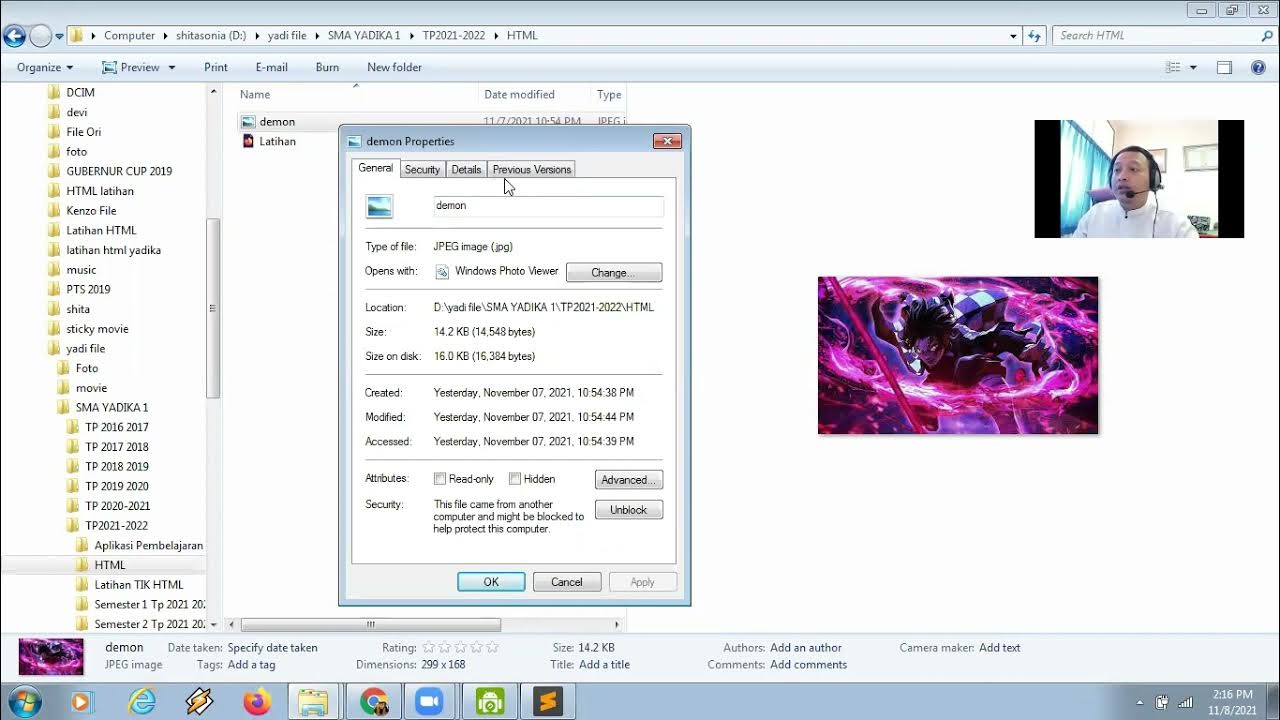 Tutorial Dasar Html - Cara Memasukkan Gambar Pada HTML pada aplikasi ...