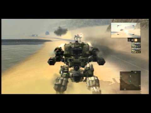 ChromeHounds Heavy Gunner lvl 5 - YouTube