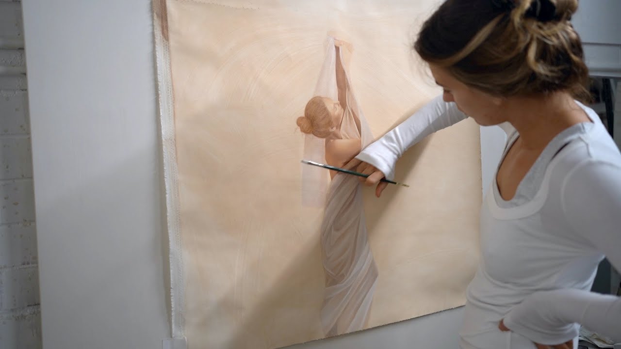 the SIMPLEST way to paint skin tone using only 4 colours - YouTube